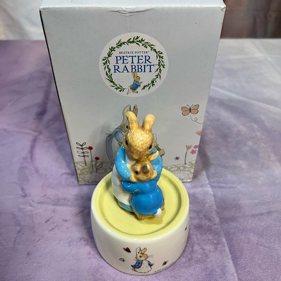 Art | Beatrix Potter Peter And Mrs Rabbit Music Box | Poshmark